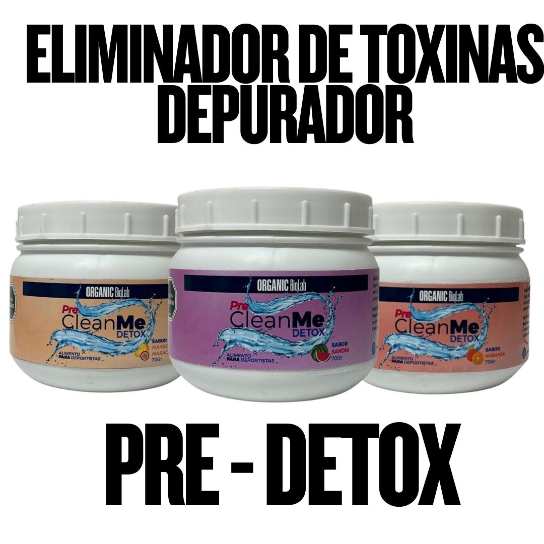 Pre Detox Limpiador Eliminador Depurador De Toxinas Clean Me